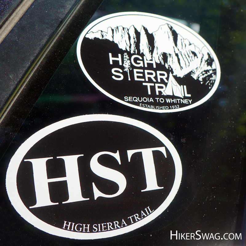 HIGH SIERRA TRAIL (HST) STICKER PACK (vinyl Decal) | HikerStrong.com